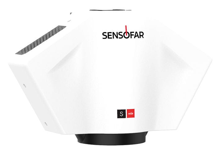 3D vision sensor - S wide - Sensofar Metrology