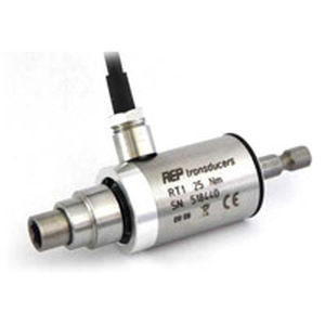 Rotary torque sensor - µTOR series - AEP transducers - slip ring