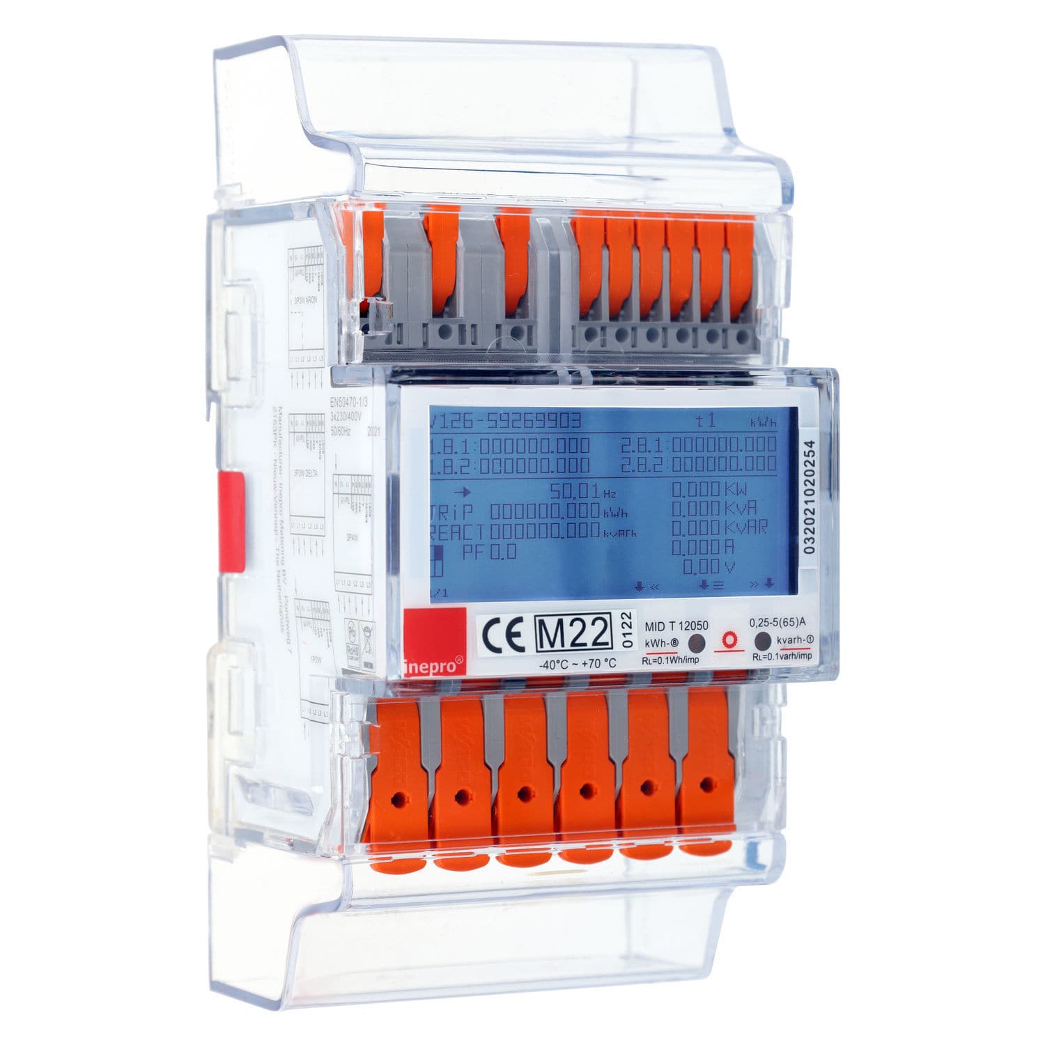 Three-phase electric energy meter - Ambition 4PS - inepro Metering BV ...