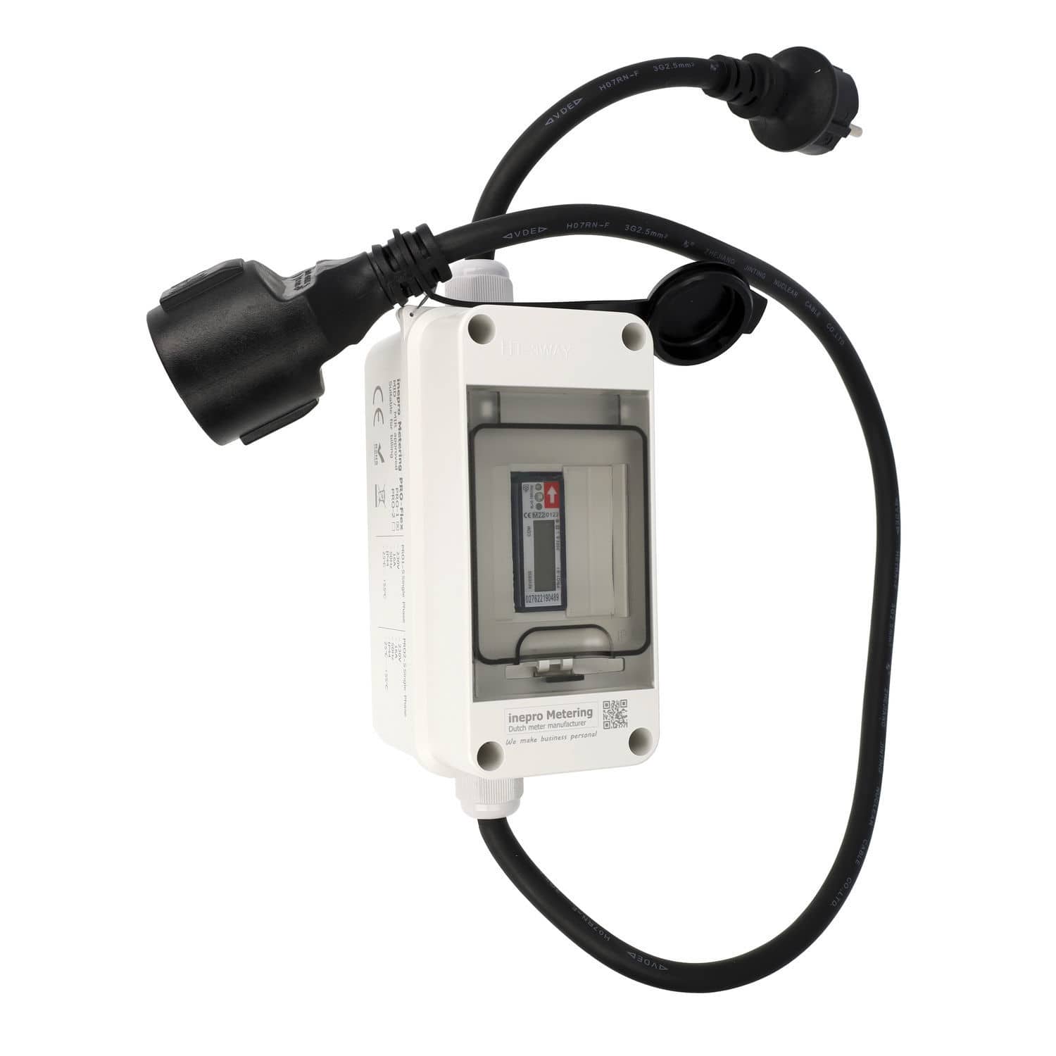 Three-phase electric energy meter - PRO-Flex Schuko - inepro Metering ...