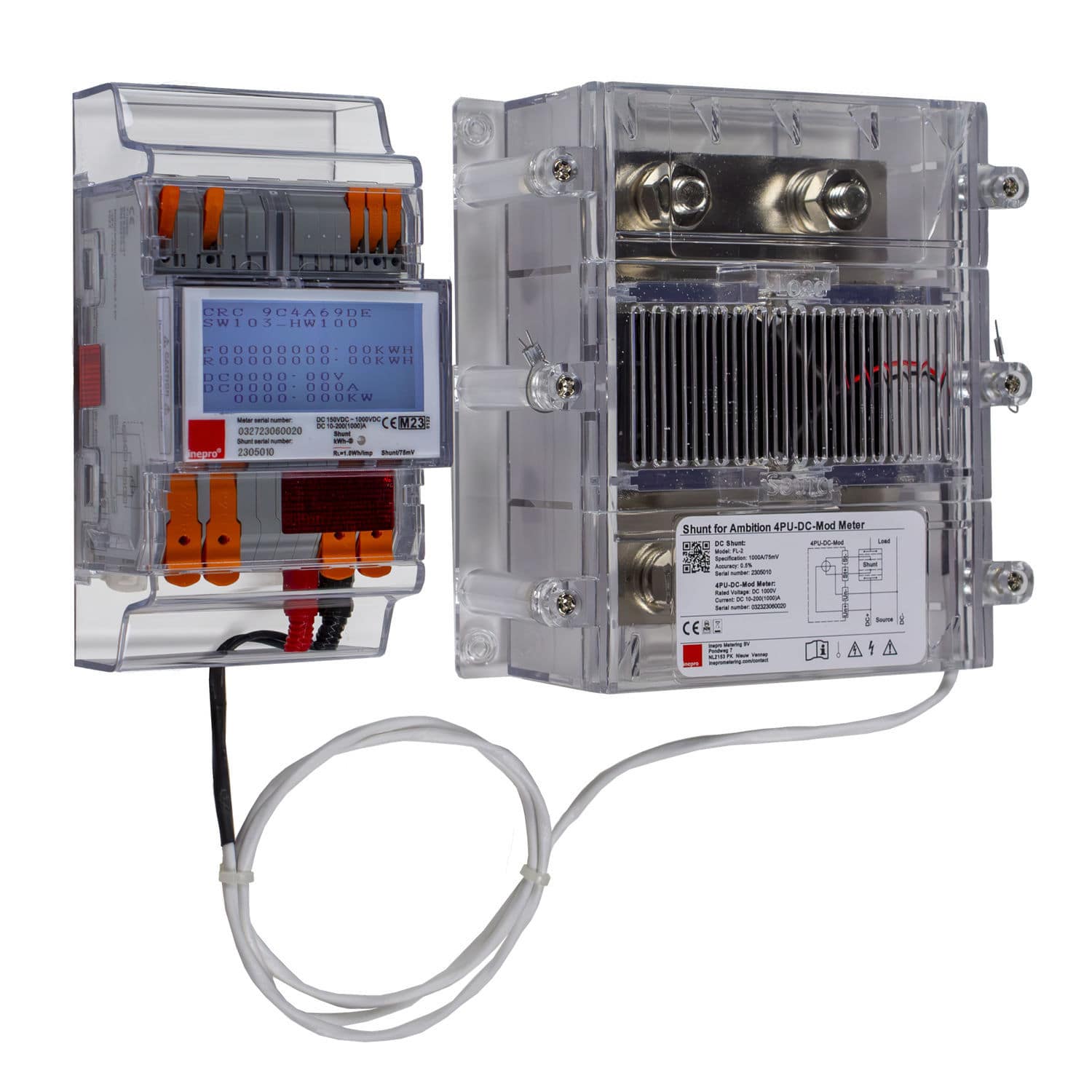 Single-phase electric energy meter - Ambition 4PU-DC-Mod - inepro ...