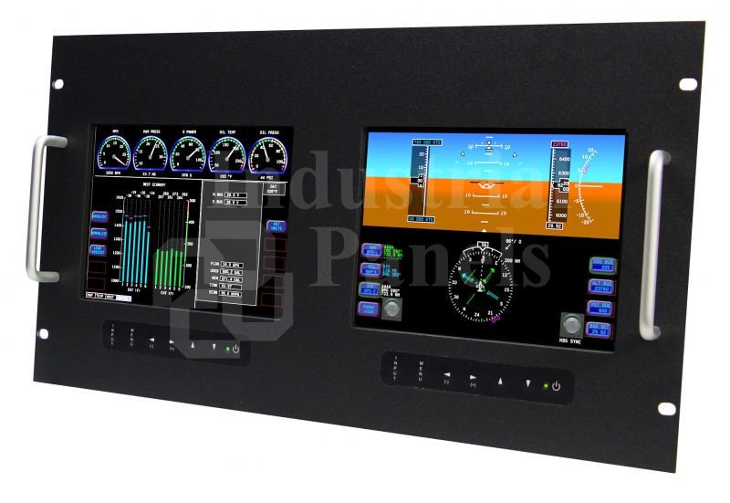 LCD monitor - MRD1808 series - Industrial Panels - 8.4" / panel-mount