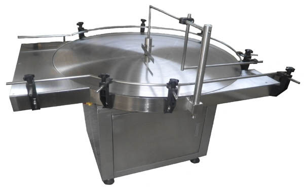 Motor-driven turntable - max. 80 p/min - AMTEC Packaging Machines ...