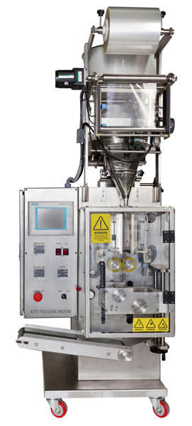 Vertical bagging machine - 20 - 40 p/min - AMTEC Packaging Machines ...
