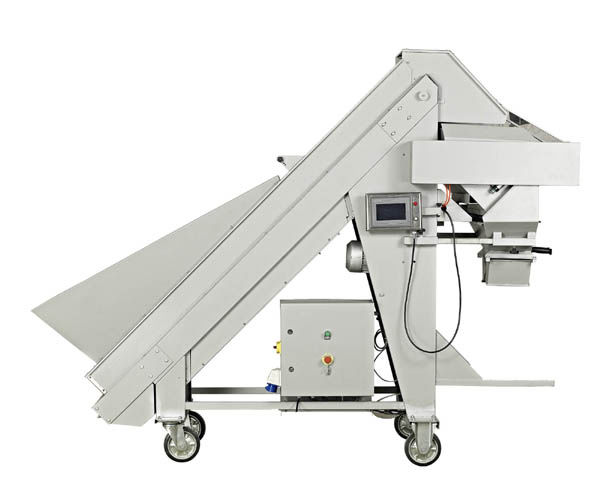 Solids dispenser - max. 6 p/min, 3 - 50 kg - AMTEC Packaging Machines ...