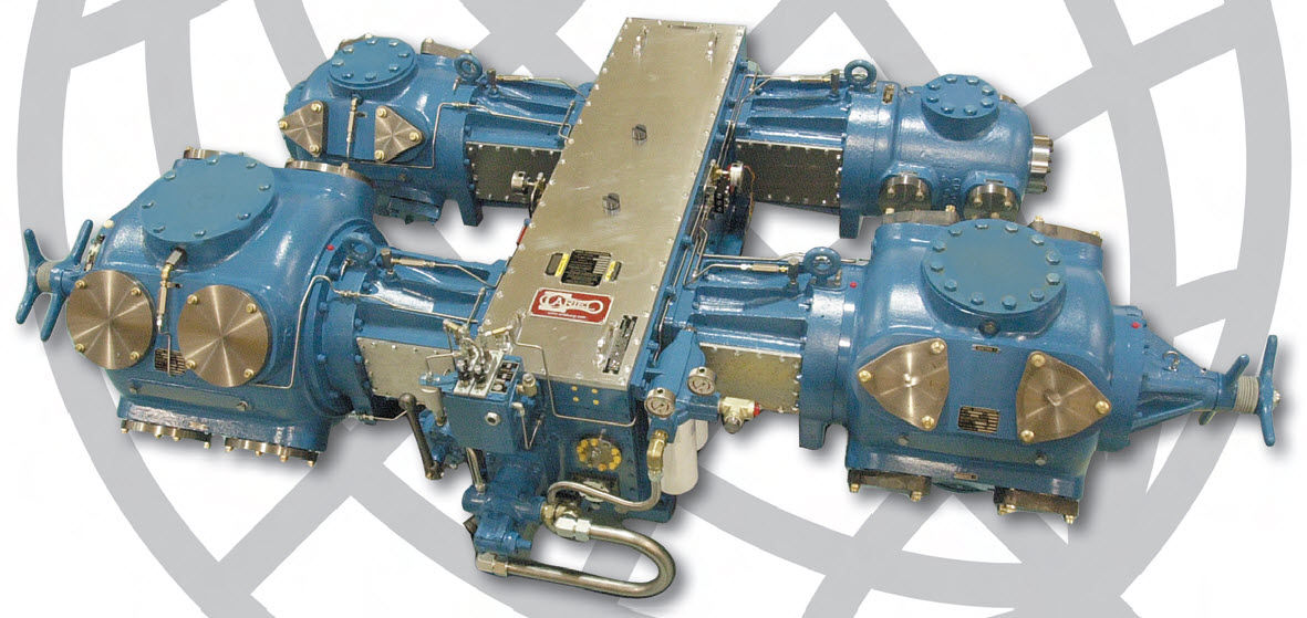 Piston compressor - JGR series - Ariel - air / electrically-powered ...