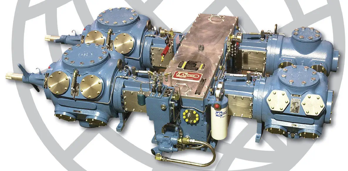 Piston compressor JG series Ariel air electrically powered stationary