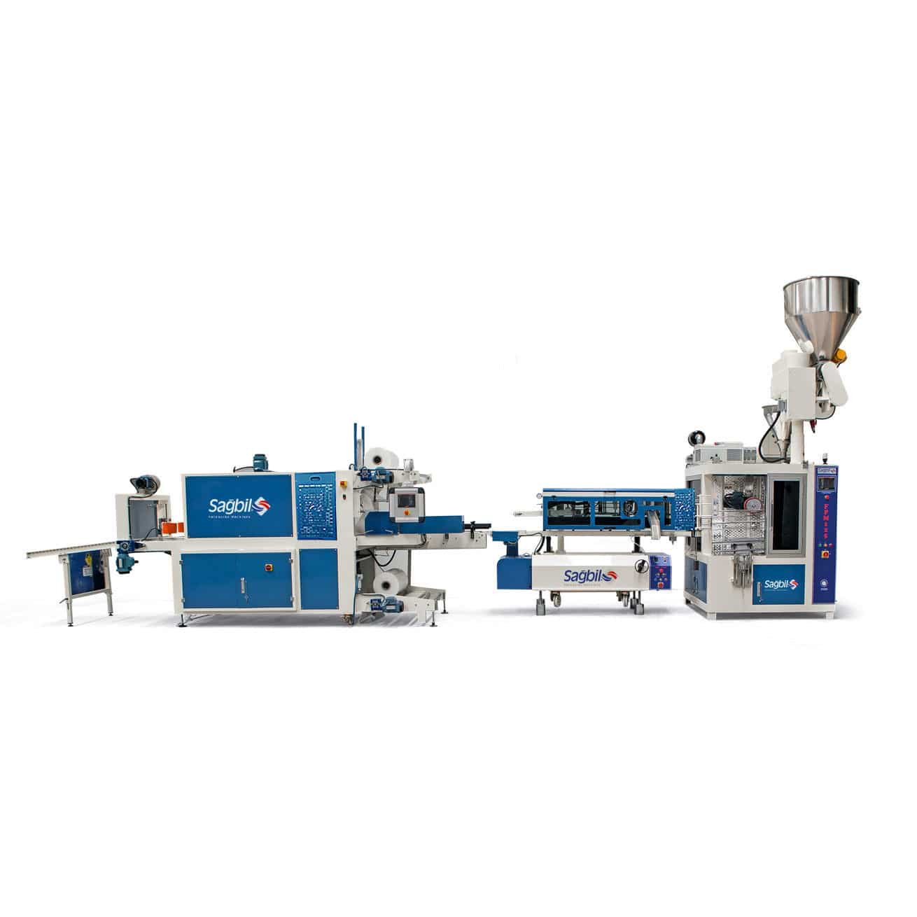 Horizontal bagging machine - SAM FPM-155 - SAGBIL PACKAGING MACHINES - HFFS / PLC-controlled ...