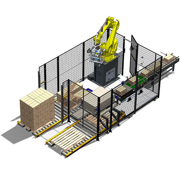 Robotic palletizer - SAVVY PAL - IPLA - handling / box / pallet