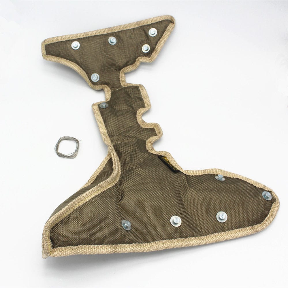 Titanium turbo blanket - K03 | K04 - Ningguo BST Thermal Products Co.,Ltd - fabric / stainless ...