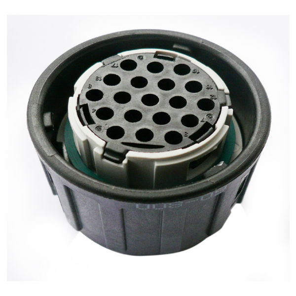 Data connector - APD 19-Way - ITT Cannon - EN2997 / circular / flange