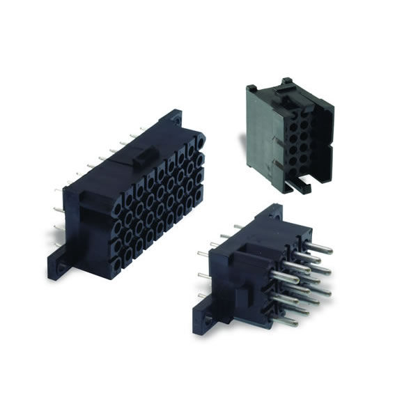 IDE connector - TST series - ITT Cannon - rectangular / crimp / plug-in