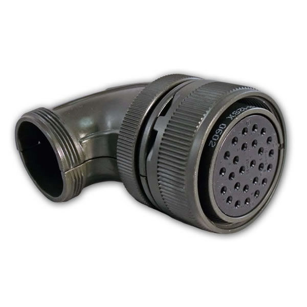 Data connector - MS A&B series - ITT Cannon - EN2997 / circular / crimp