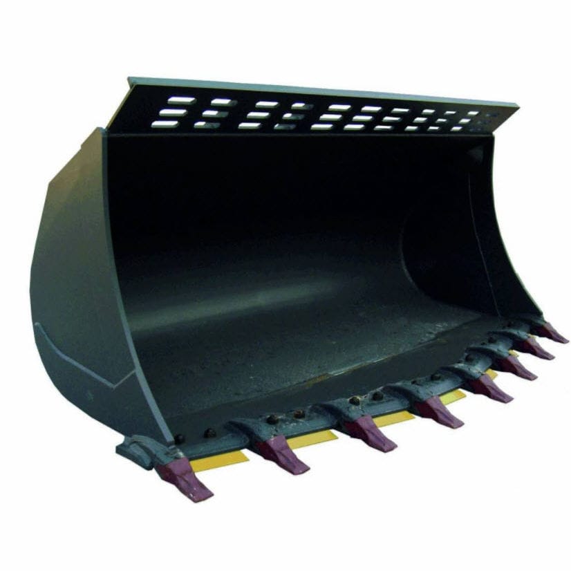 Standard bucket - STD - Fravizel, S.A. - for loaders / welded