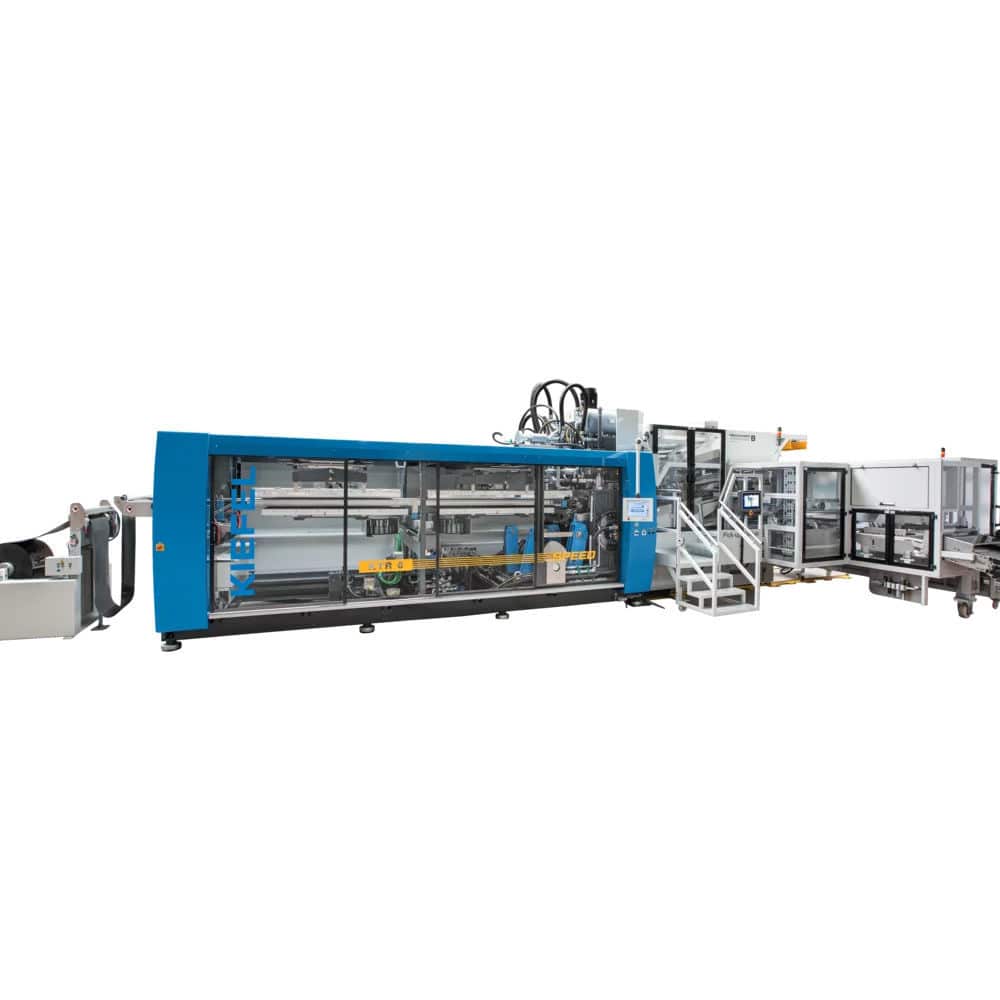 Hot forming machine - KTR 6.1 Speed - Kiefel GmbH - cup / for plastics ...