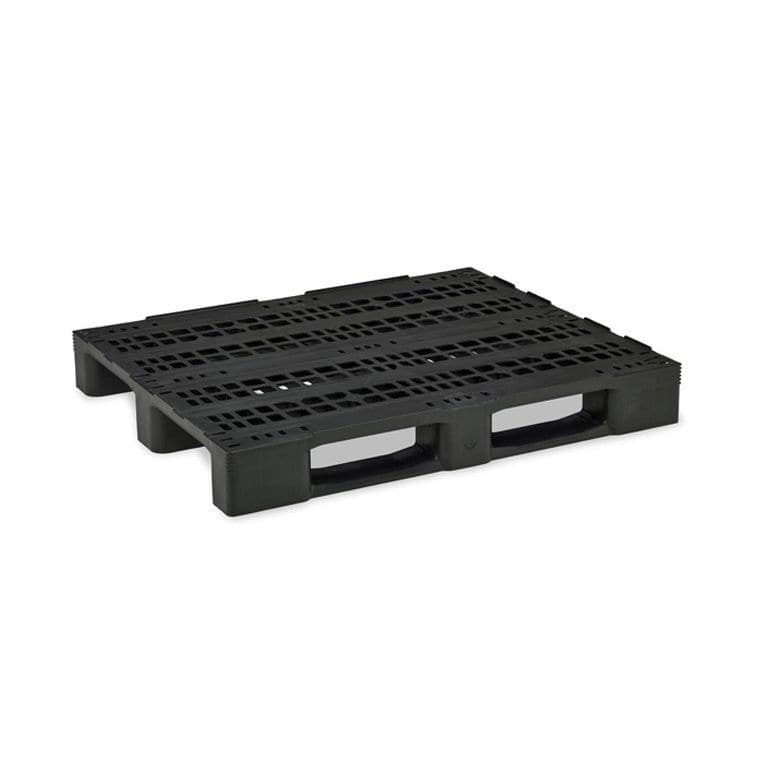 Recycled plastic pallet - MASTER 1210-O3 - NAECO PACKAGING - Euro ...