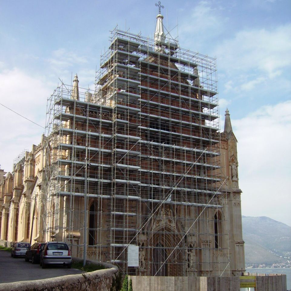 Fixed scaffolding - MODUL - Faresin Building S.p.A. - facade / modular