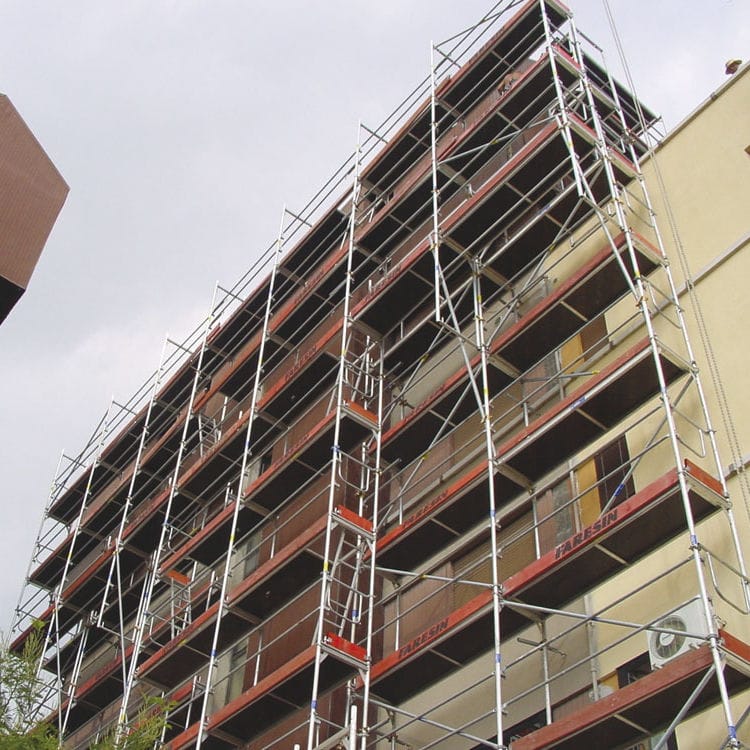 Fixed scaffolding - MODUL FLEX - Faresin Building S.p.A. - facade / modular