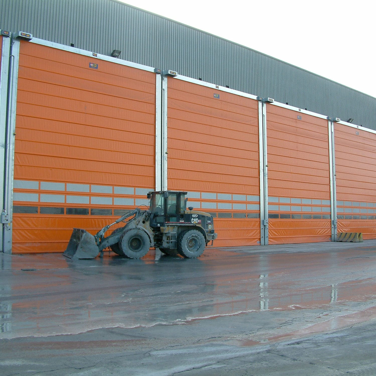 Fold-up door - IP ST - SACIL HLB - hangar / industrial / automatic