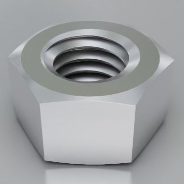 Hexagonal nut - TR00000790-100 - TR Fastenings - zinc / threaded