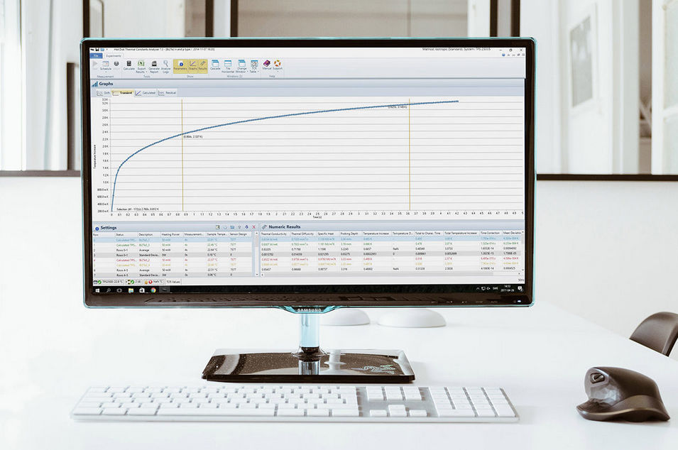 Control software - Hot Disk® - Hot Disk - statistical / measurement ...