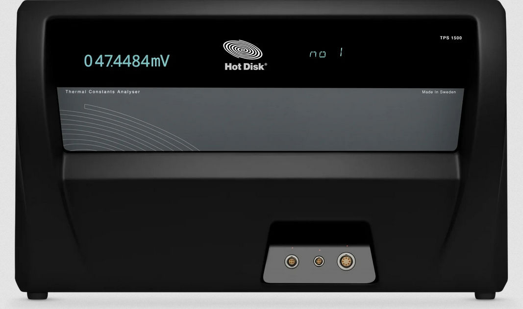 Thermal conductivity measuring instrument - TPS 1500 - Hot Disk ...