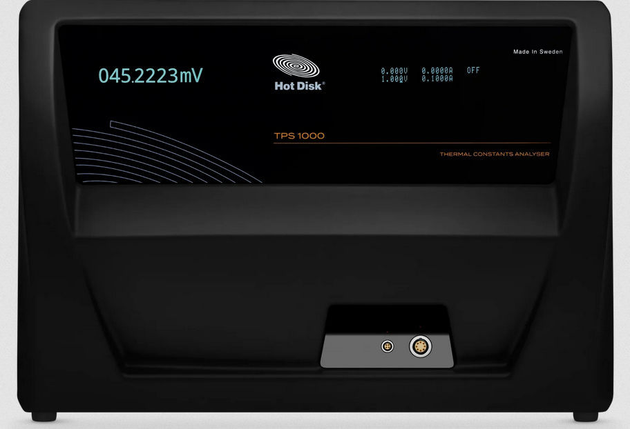 Thermal conductivity measuring instrument - TPS 1000 - Hot Disk ...
