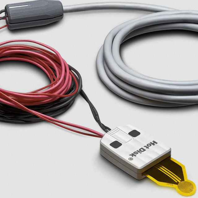 Sensor electrical cable - Hot Disk - extension / insulated / aluminum