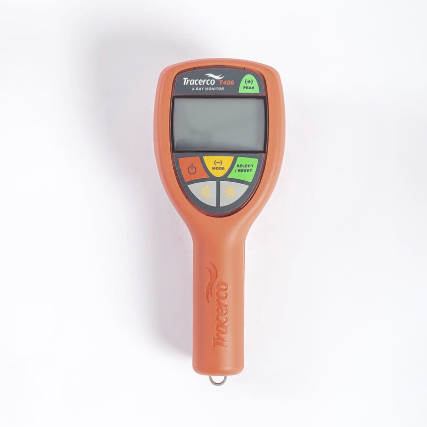 Digital display radiation meter - T402 - Tracerco Ltd - handheld