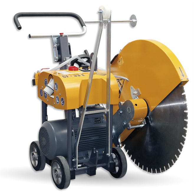 Floor saw - CF-33 E series - CEDIMA GmbH - for stone and concrete / compact
