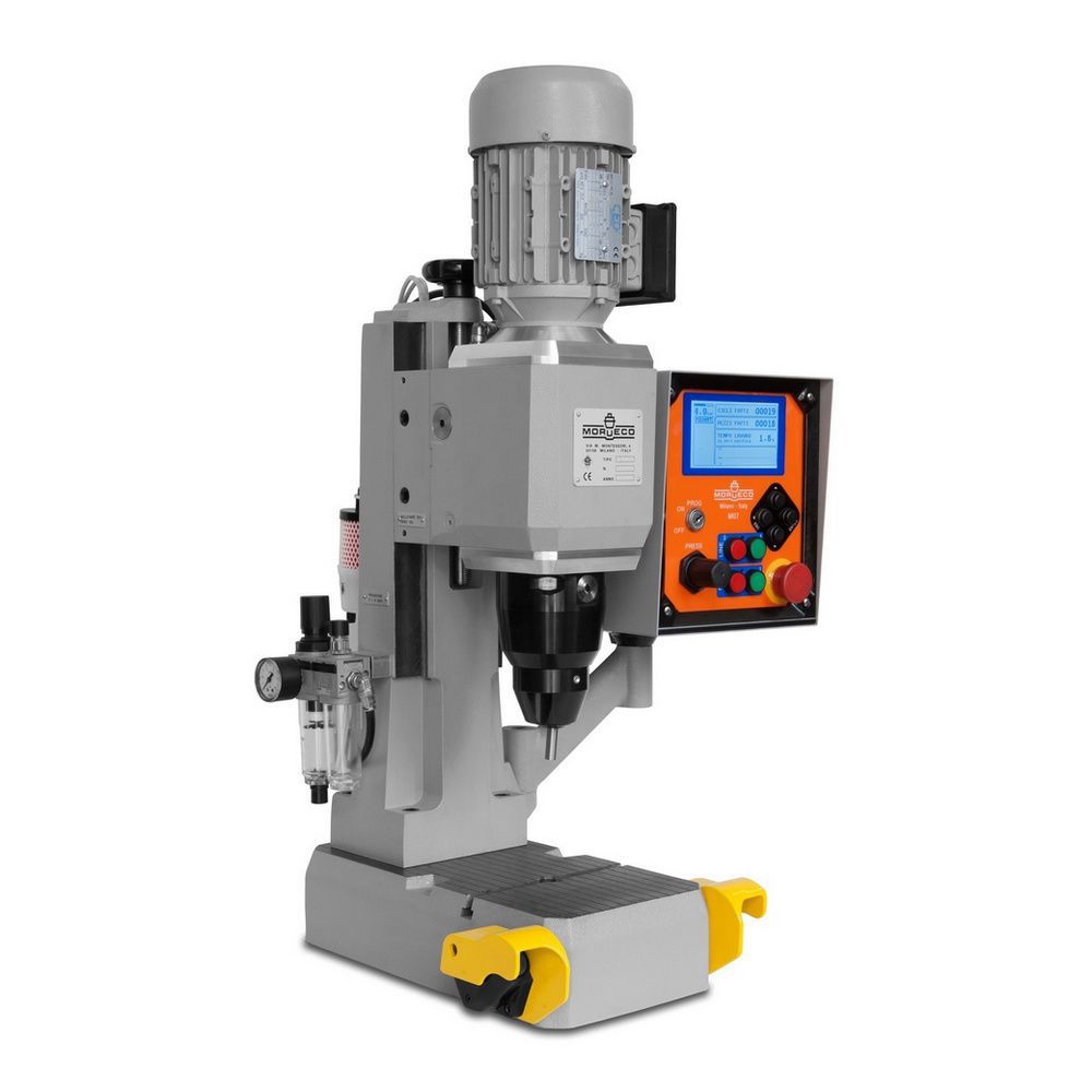Orbital riveting machine - R470 - MORUECO s.r.l. - electric / bench-top