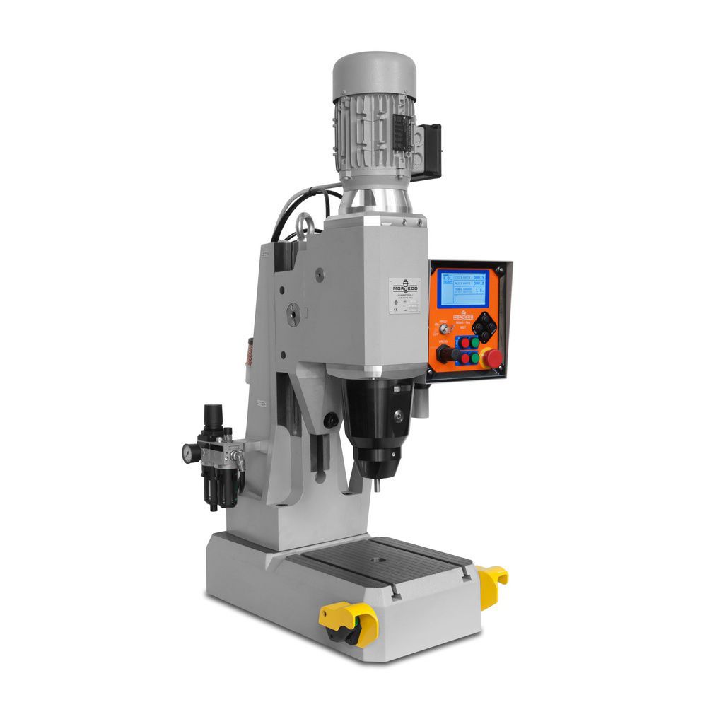 Orbital riveting machine - R610 - MORUECO s.r.l. - electric / bench-top ...