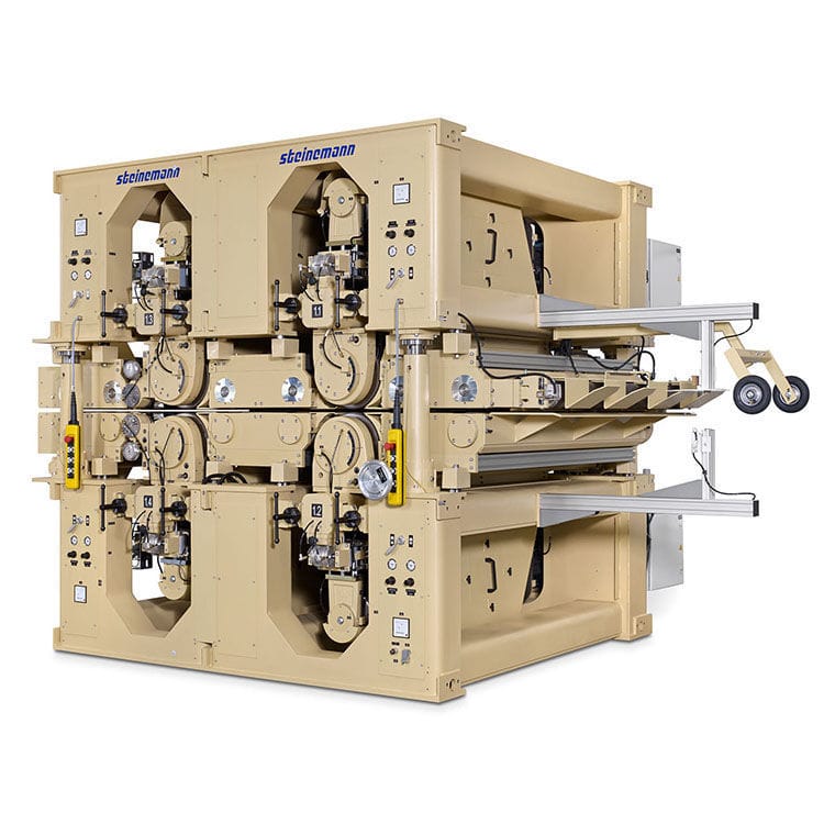 Wide-belt sanding machine - NOVA-H Series - Steinemann - electric ...
