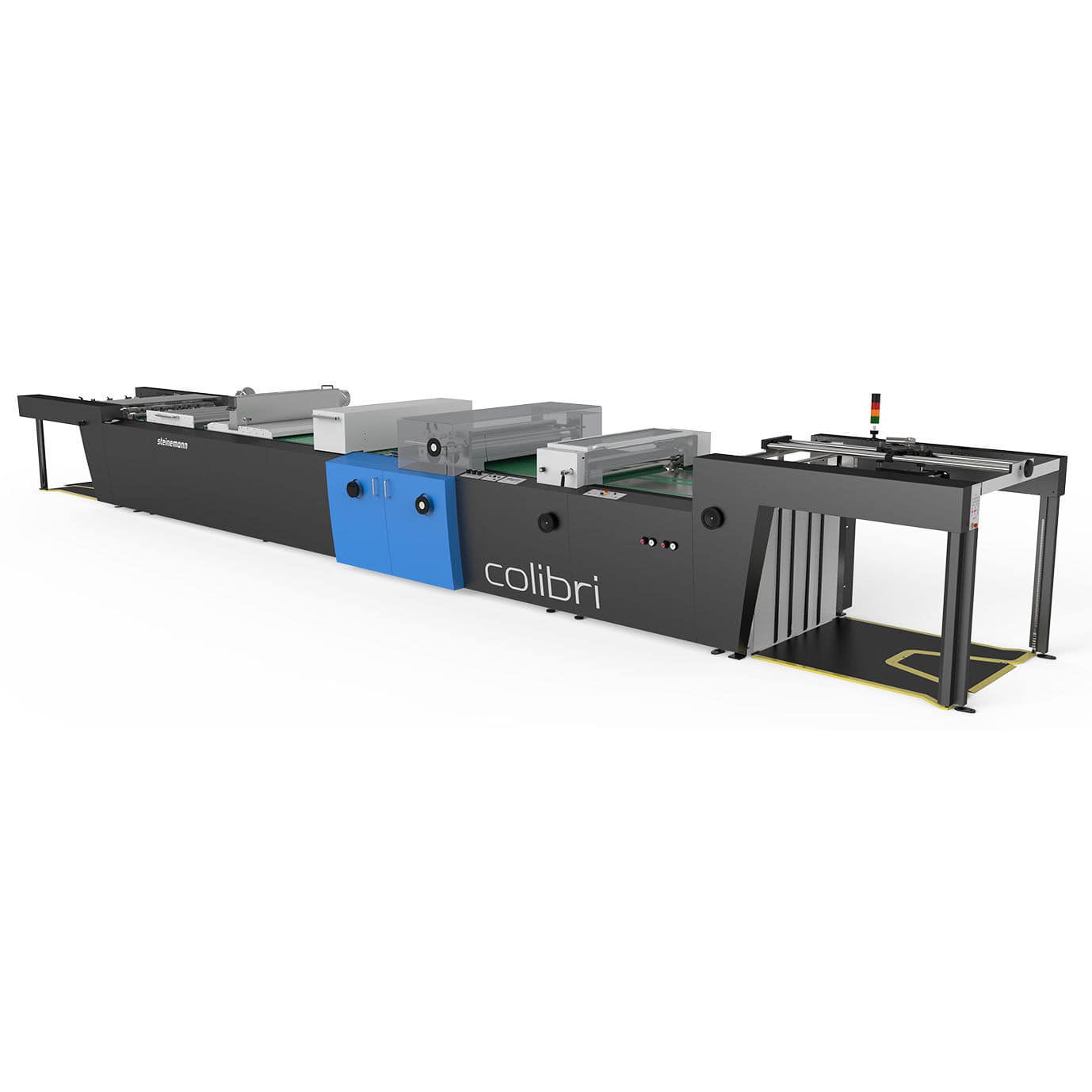 UV coater - Colibri 76 & 108 - Steinemann - cardboard / for paper