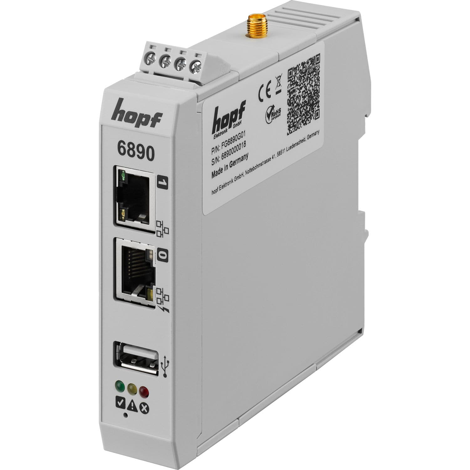 NTP time server - 6890 Product Series - hopf Elektronik GmbH - GPS ...