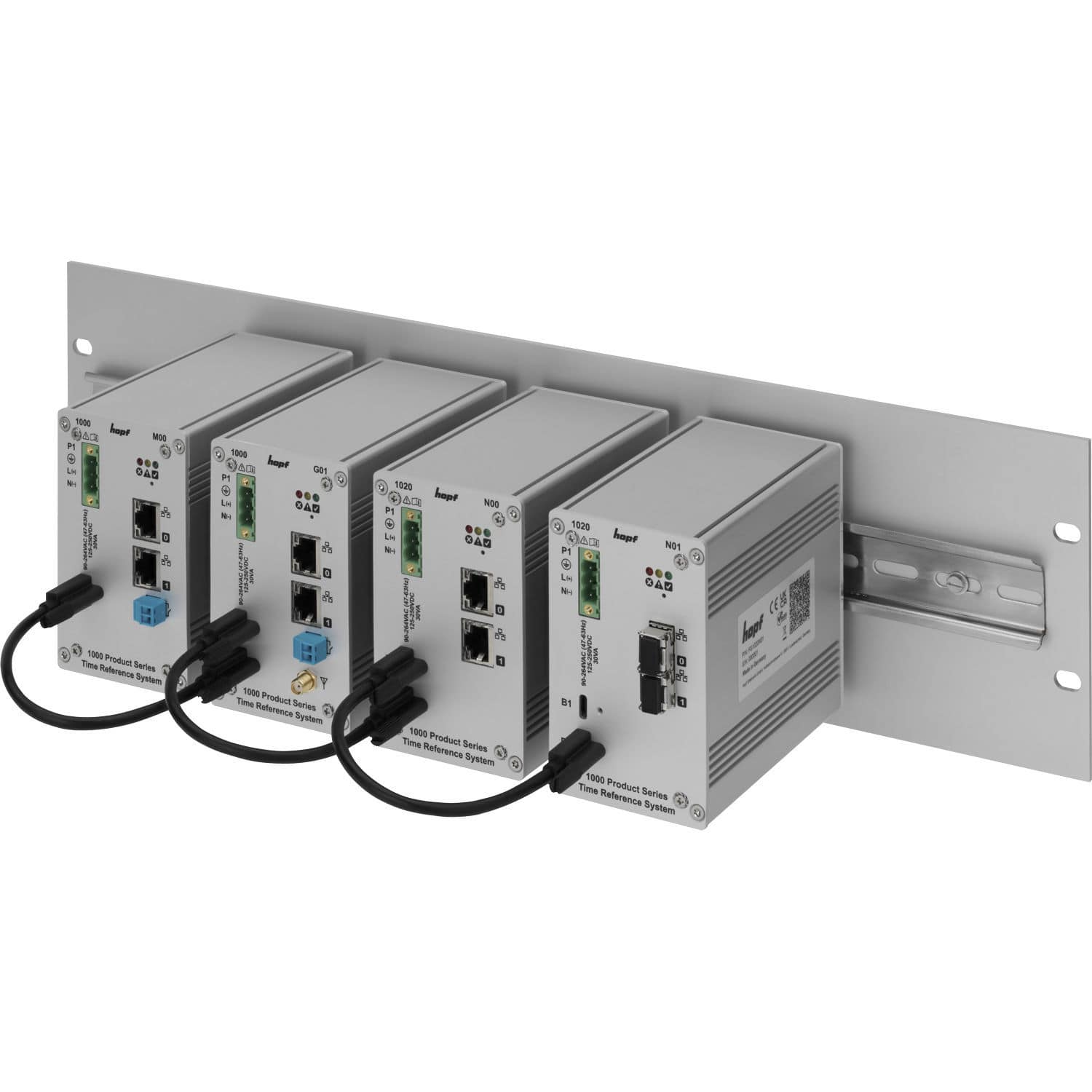 Modular time server - 1000 series - hopf Elektronik GmbH - NTP / PTP / PRP