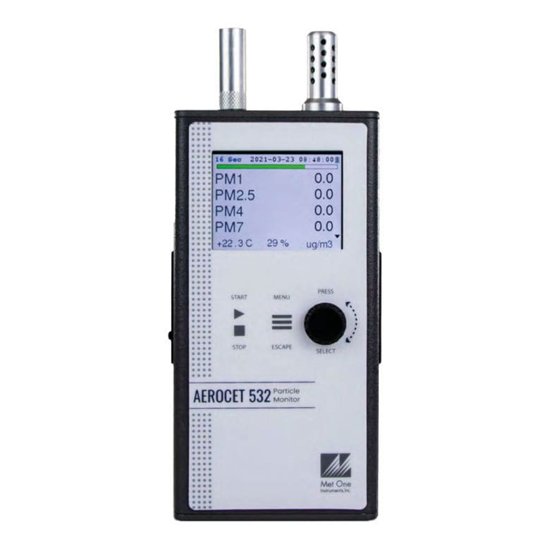 Digital particle counter - MET ONE Aerocet 532 - CleanAir Europe - HVAC ...