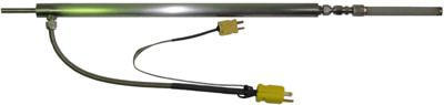 Gas sampling probe - CleanAir Europe - thermocouple / stainless steel ...