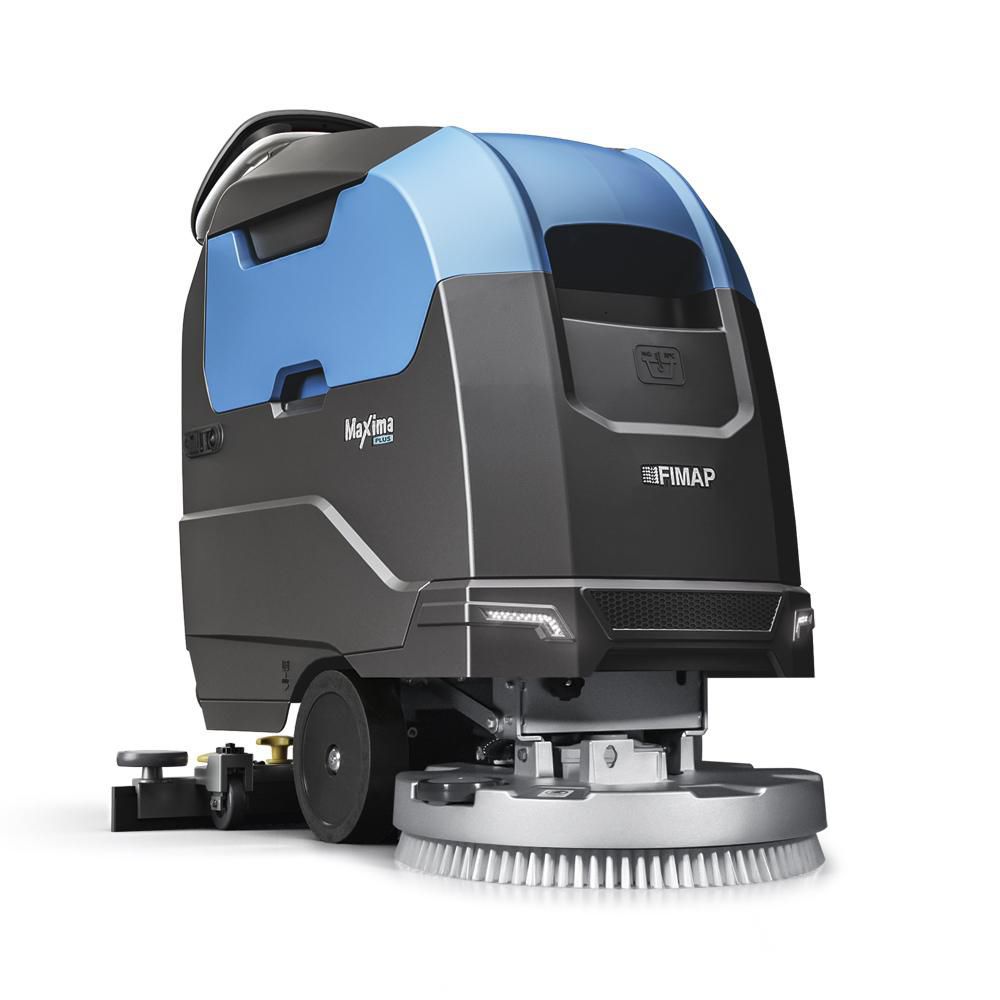 Walk-behind scrubber-dryer - Maxima series - Fimap - battery-powered ...