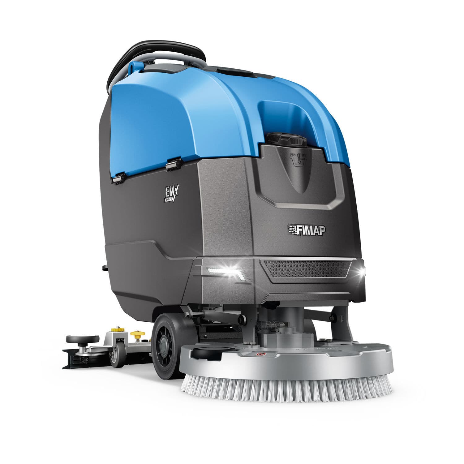 Walk-behind scrubber-dryer - EMx series - Fimap - battery-powered / cable powered / compact