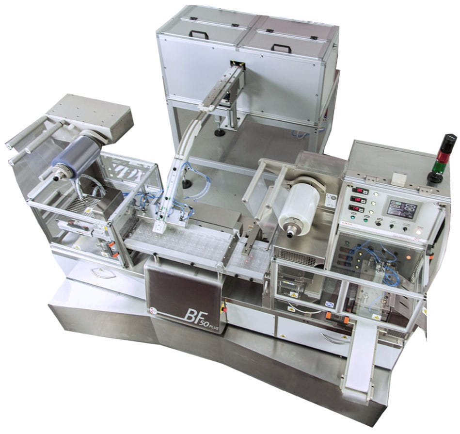 Roll-fed thermoforming machine - BF 50 HT - O.M.A.R. Pharmaceutical ...