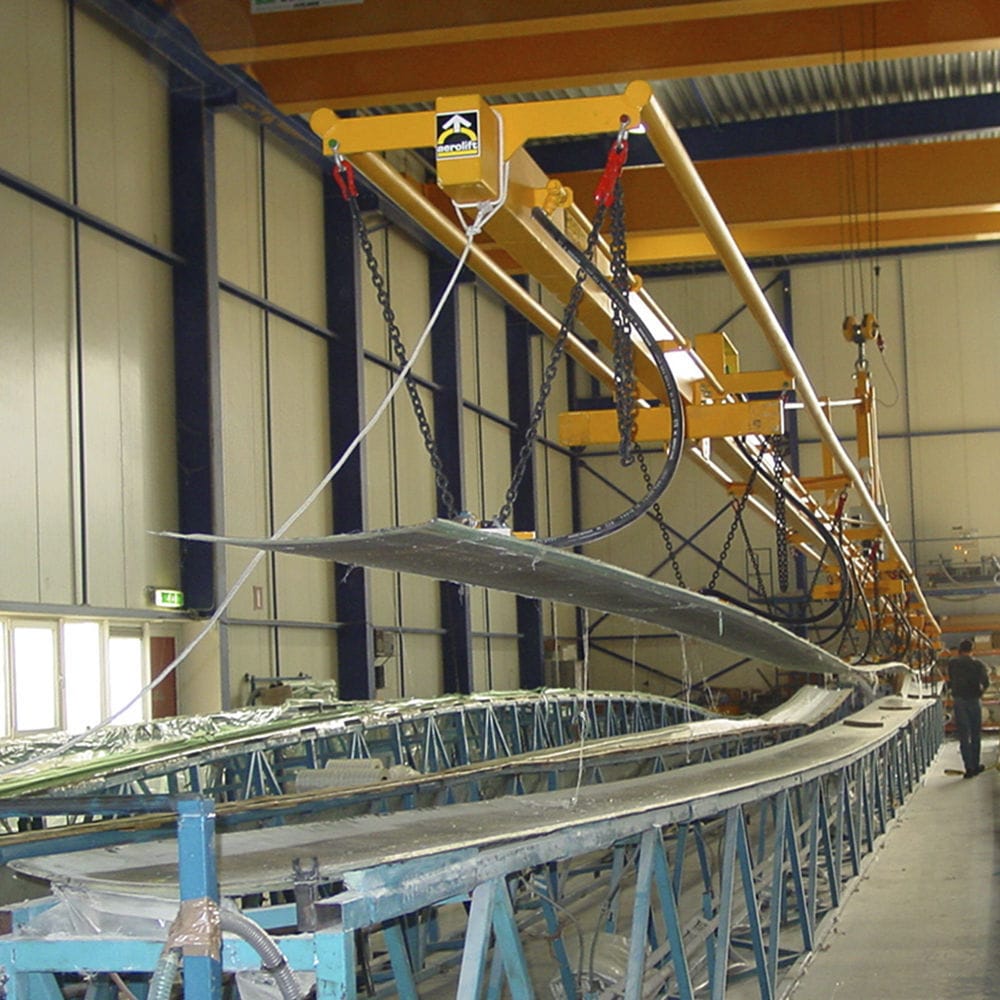 Horizontal vacuum lifting device - Aerolift Industrials B.V.