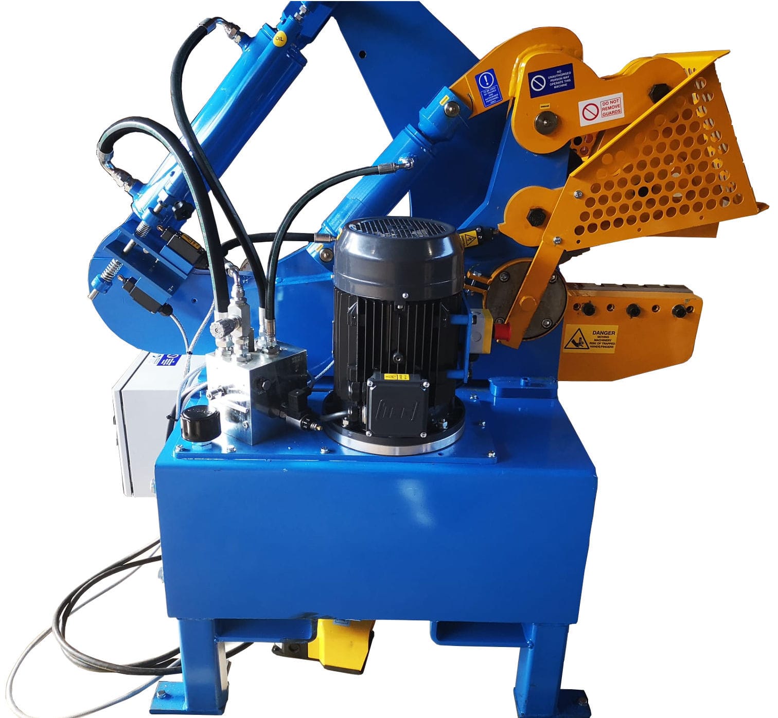 Hydraulic shear - D300-HC - TECMOR S.R.L. - for steel bar / alligator