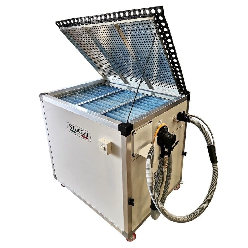 Wood dust downdraft table - M1-JOLLY COMBI - Stucchi 1950 S.r.l. - for ...