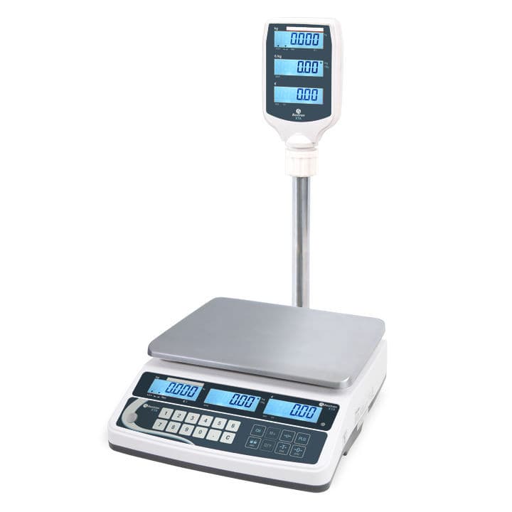 Commercial scale - XTA - GIROPES - retail / dual-display / with LCD display