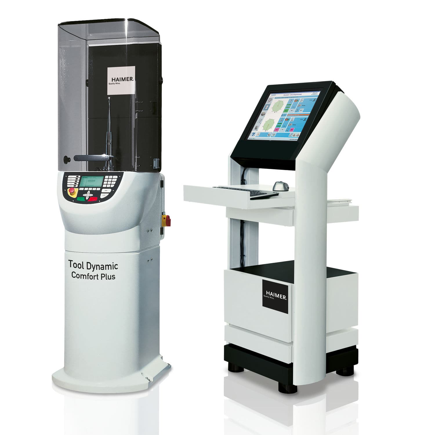 Vertical balancing machine - Tool Dynamic TD Comfort Plus - HAIMER GmbH ...