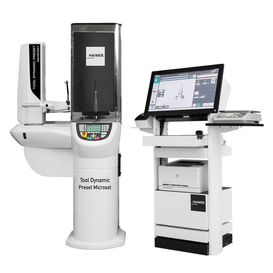 Vertical balancing machine - Tool Dynamic TD Preset Microset - HAIMER ...