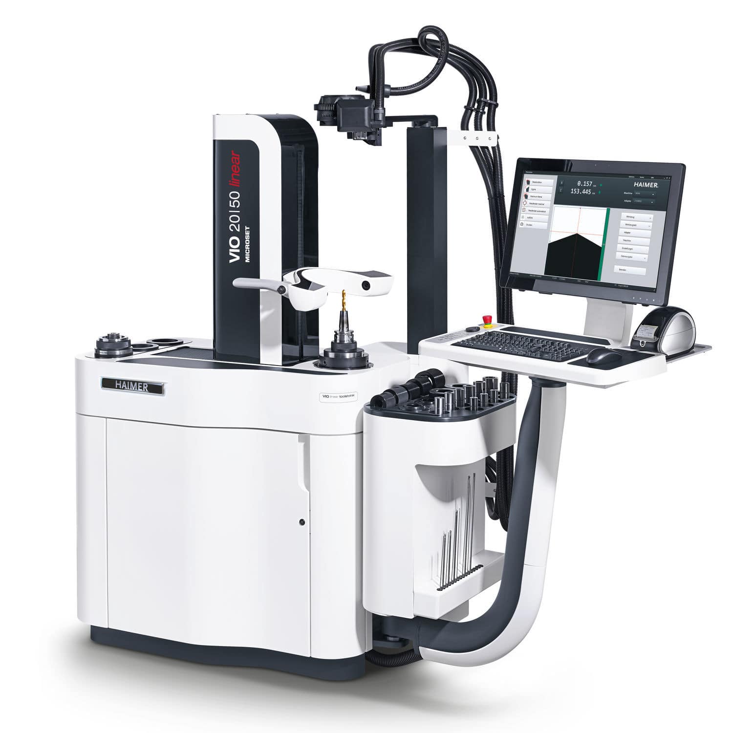 Tool presetter - VIO linear toolshrink - HAIMER GmbH