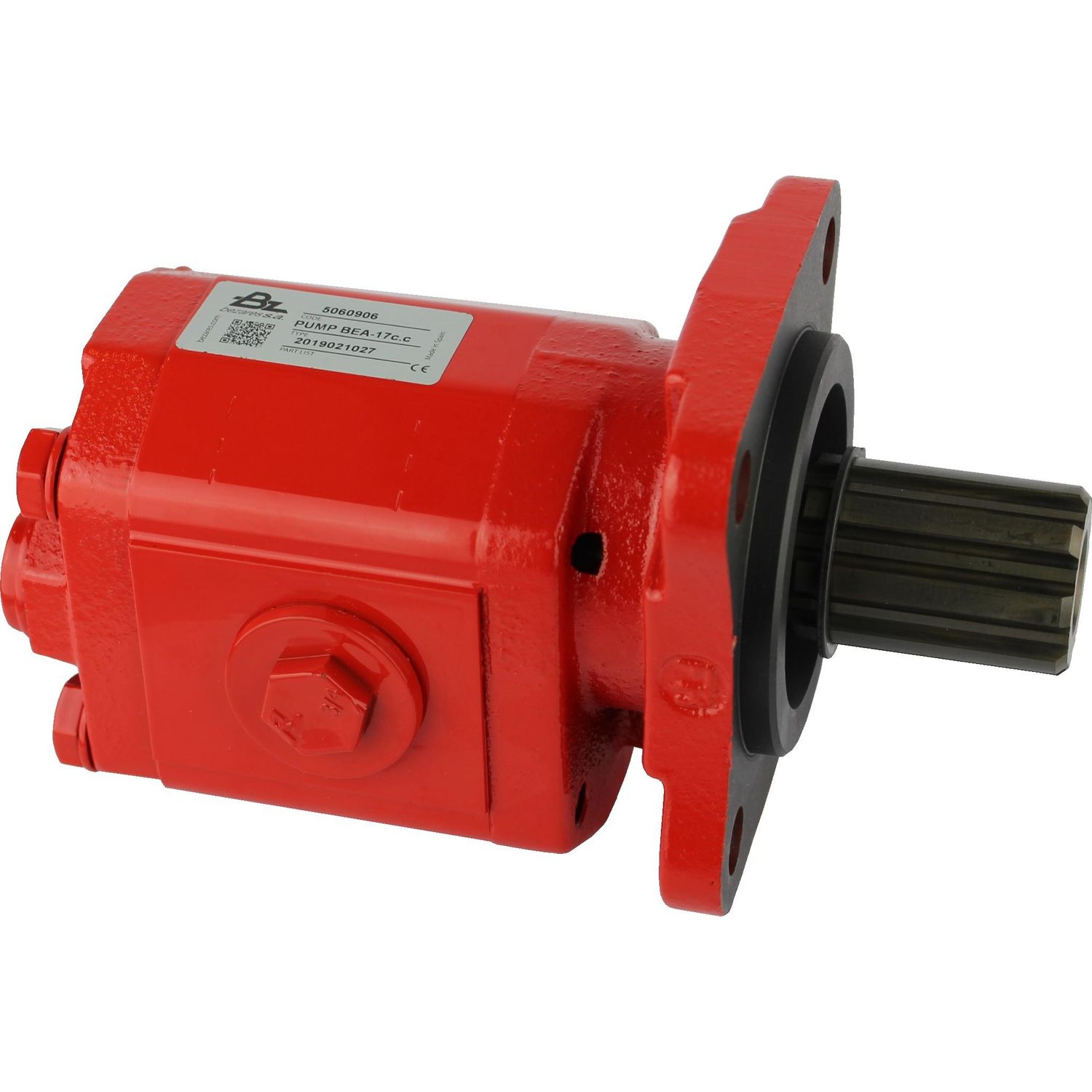 Hydraulic gear pump - BEA series - BEZARES S.A. - aluminum / low-noise ...