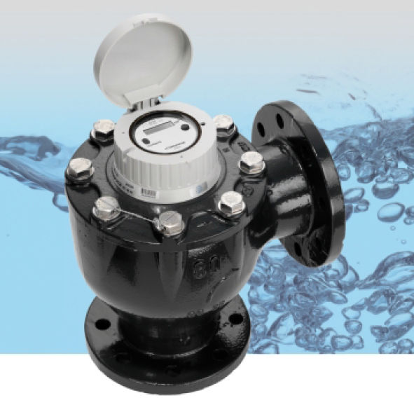 Digital water meter - WESAN WB E - DIEHL Metering - Woltman type turbine